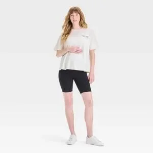 Ingrid & Isabel | Shorts | Over Belly Highrise Active Maternity Bike ...